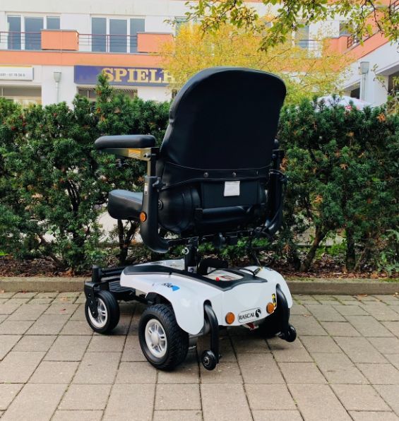 Faltbarer Elektrorollstuhl (6 km/h) Rascal Rio, zerlegbar | MC ...