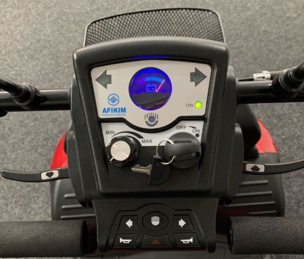 Afikim circu plus C4 (15 km/h) Comfort Edition rot Vorführ-Elektromobil ...