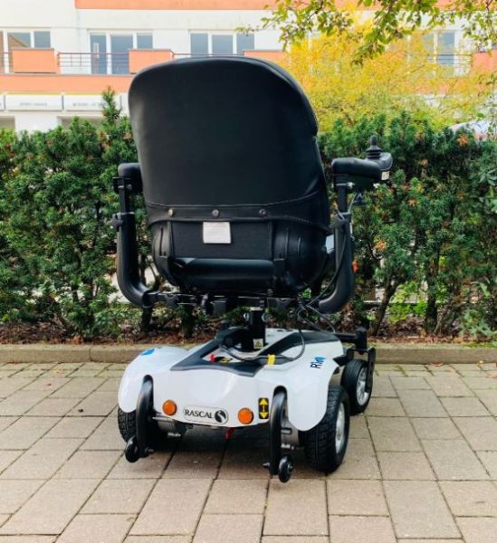 Faltbarer Elektrorollstuhl (6 km/h) Rascal Rio, zerlegbar | MC ...